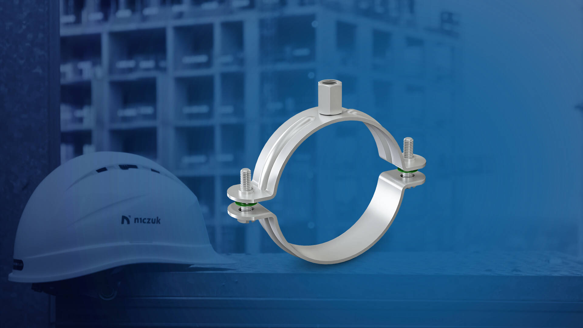 Obejmy DUO bez okładziny.